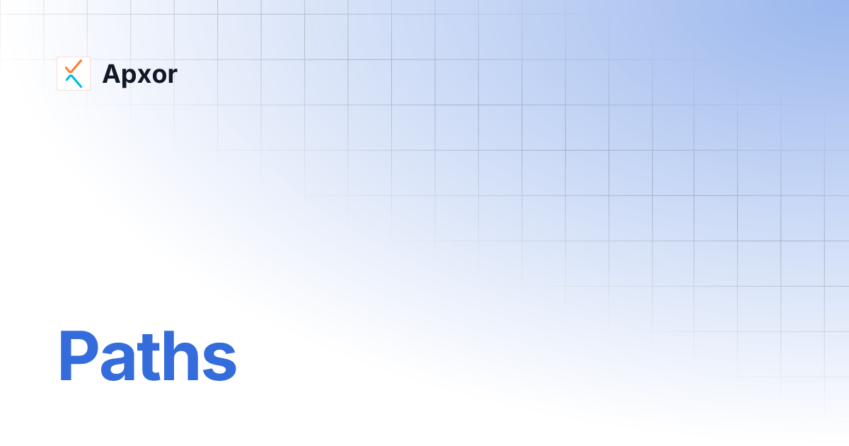 Paths | Apxor