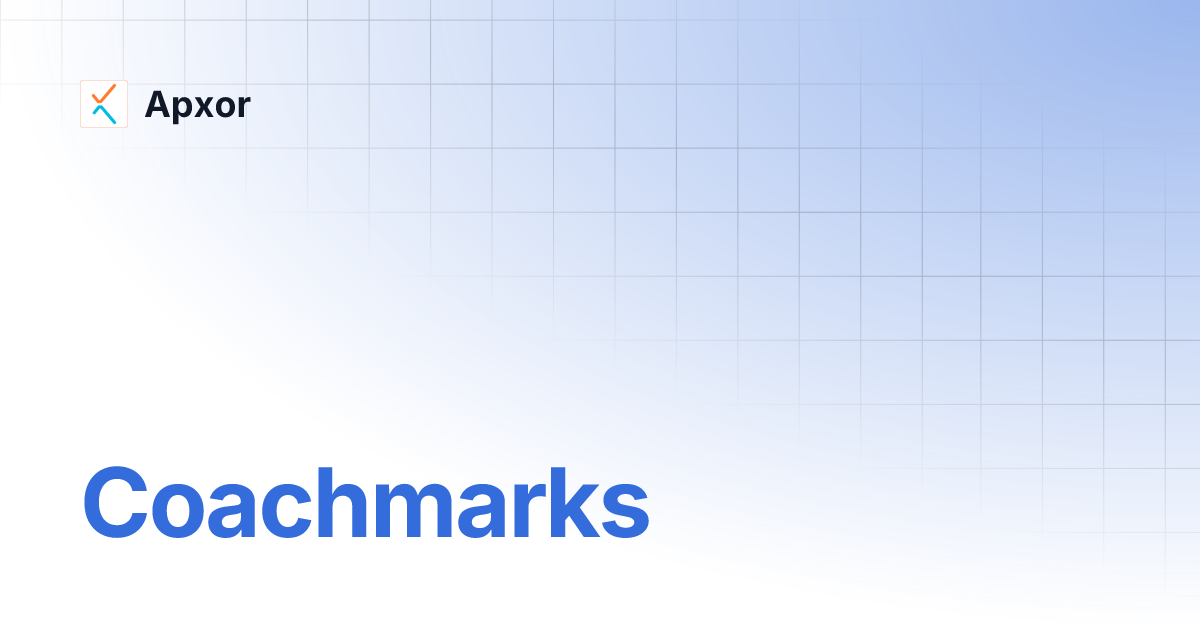 Coachmarks | Apxor